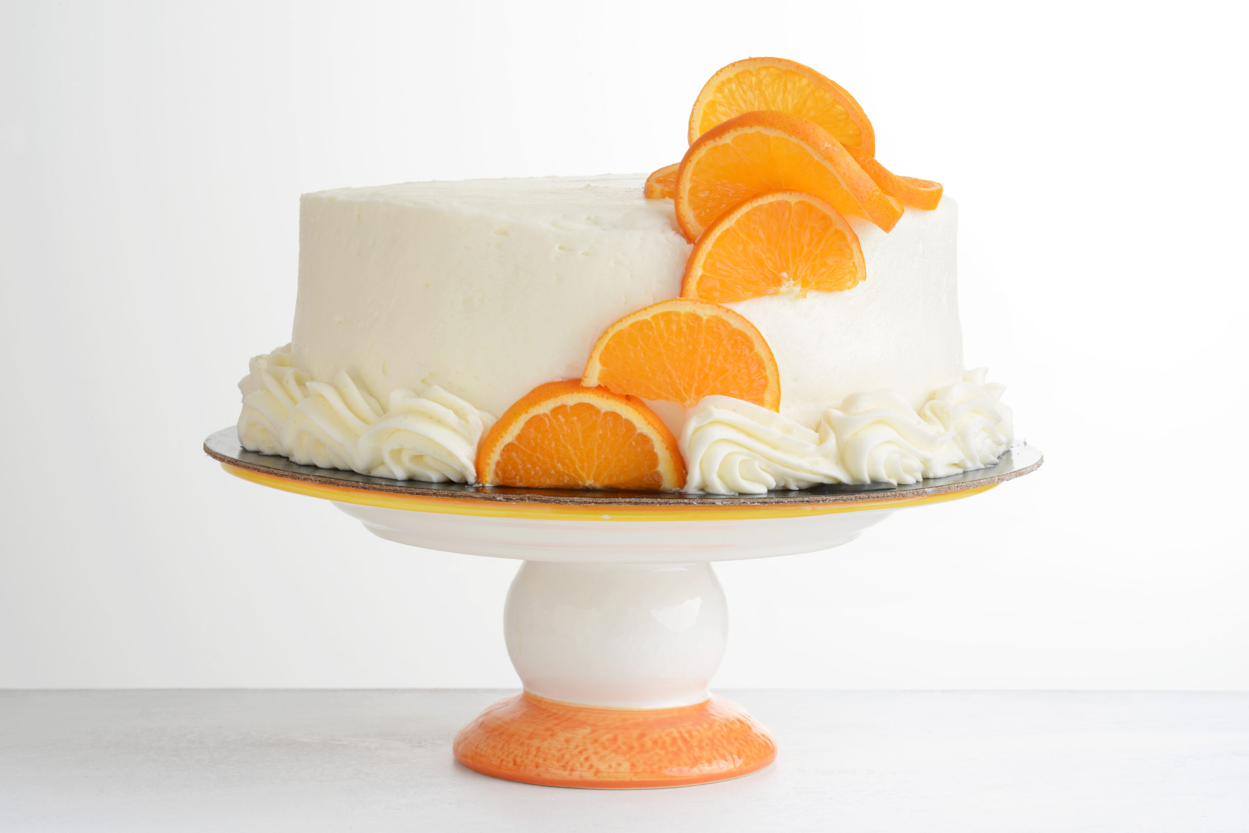 Frosted Orange Cake - Cultivated by Caryn